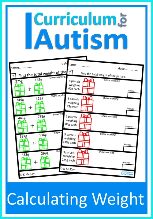 Taller or Shorter Introducing Measurement Clip Cards Autism Special ...