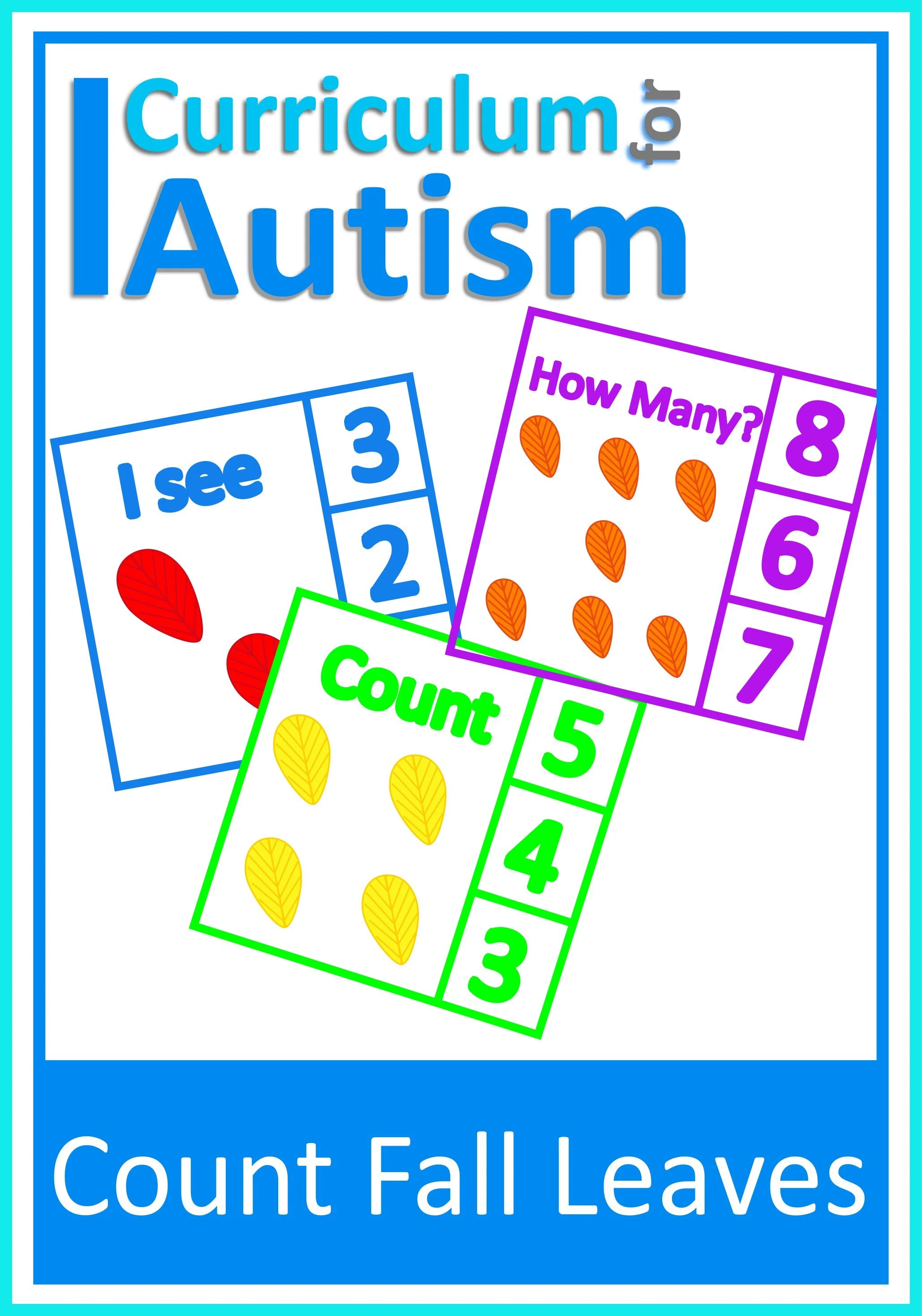 Autism & Special Education Math Worksheets, Cards & Activities for ...