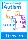 Division Facts Clip Cards Autism Special Education Classroom or ...