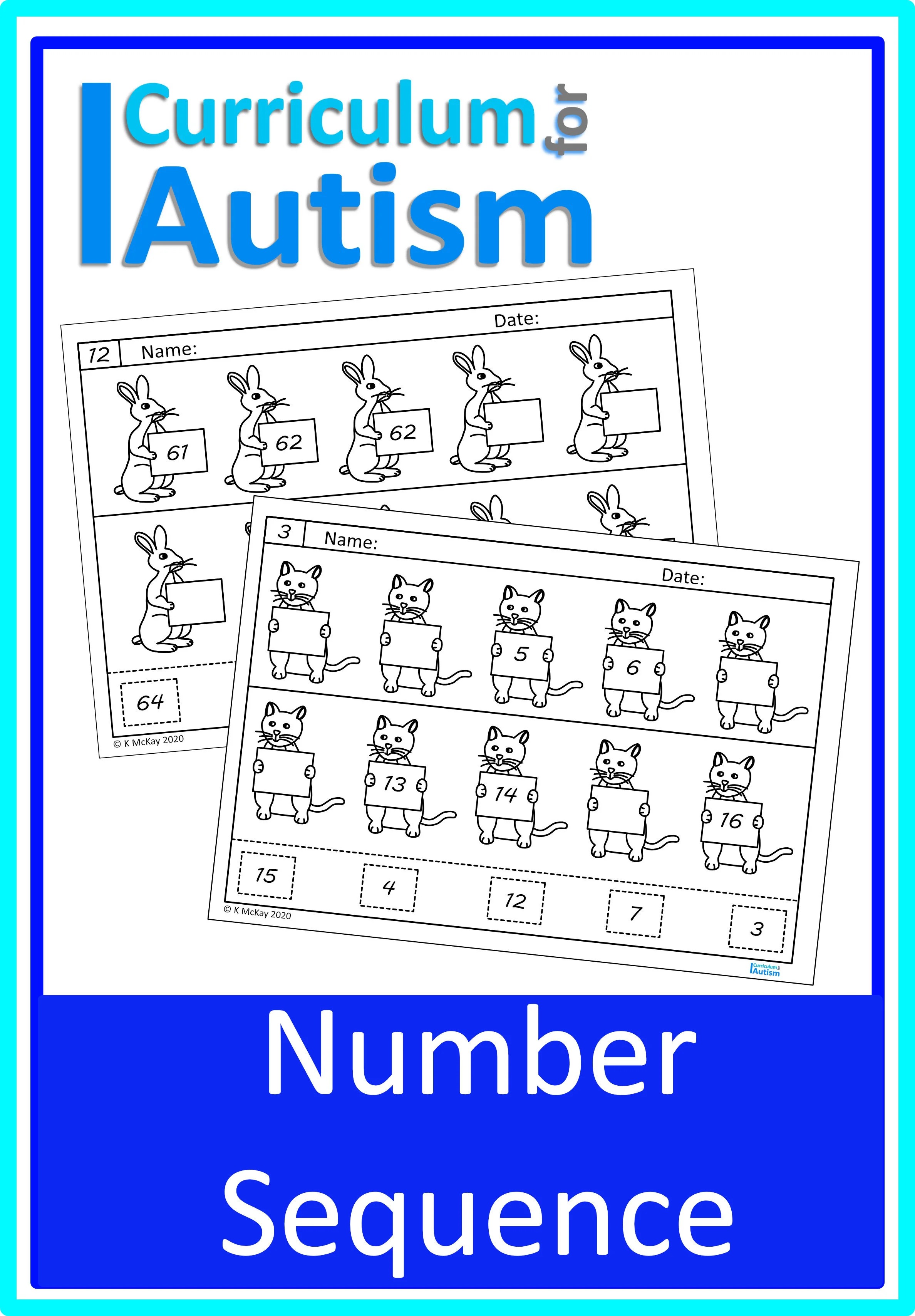 Rounding Numbers to Nearest 10 Worksheets Autism Special Education ...