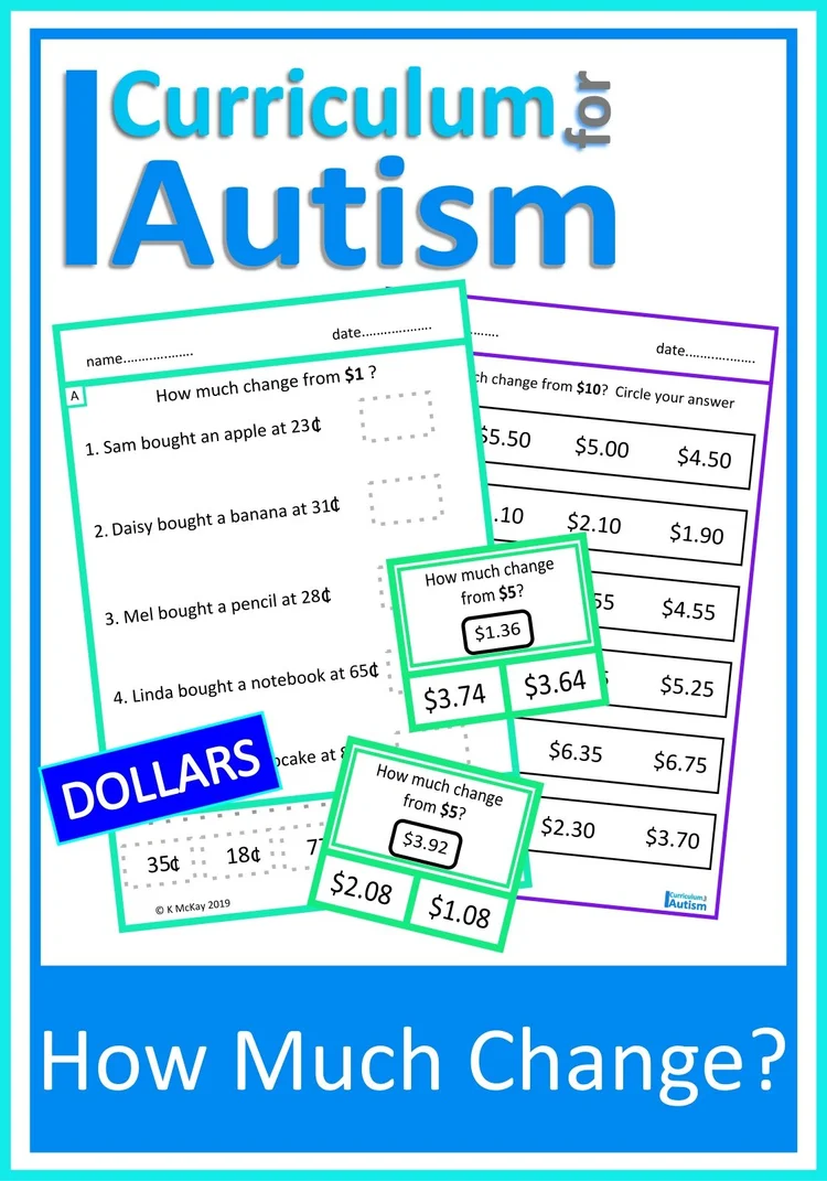 Budgeting Worksheets Do They Have Enough Money Autism Special Education ...