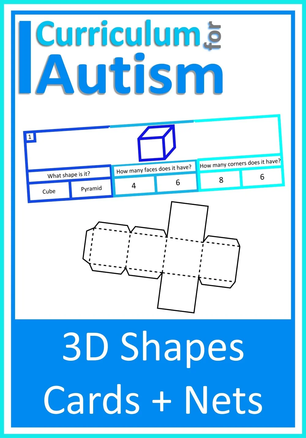 2D & 3D Shapes Posters Autism Classroom Decor Special Education ...