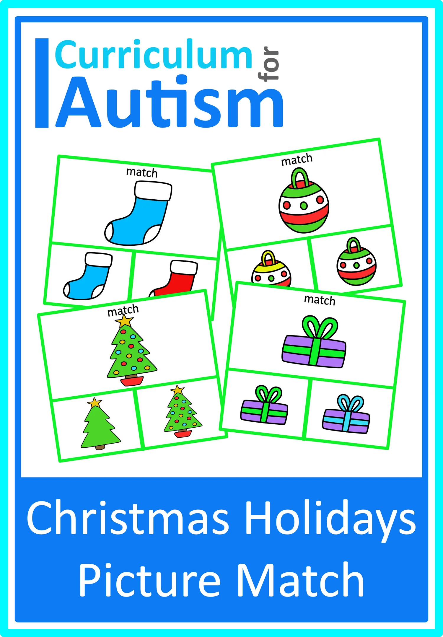 Dinosaurs Identical Picture Matching Cards Autism Special Education ...
