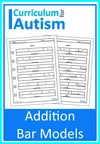 Number Line Addition 1-10 Worksheets Autism Special Education Resource ...