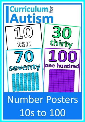 Number Recognition 1-10 Worksheets Autism Special Education ...