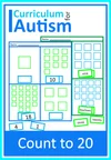 Count 1-10 School Supplies Theme Worksheets 1-to-1 Correspondence ...