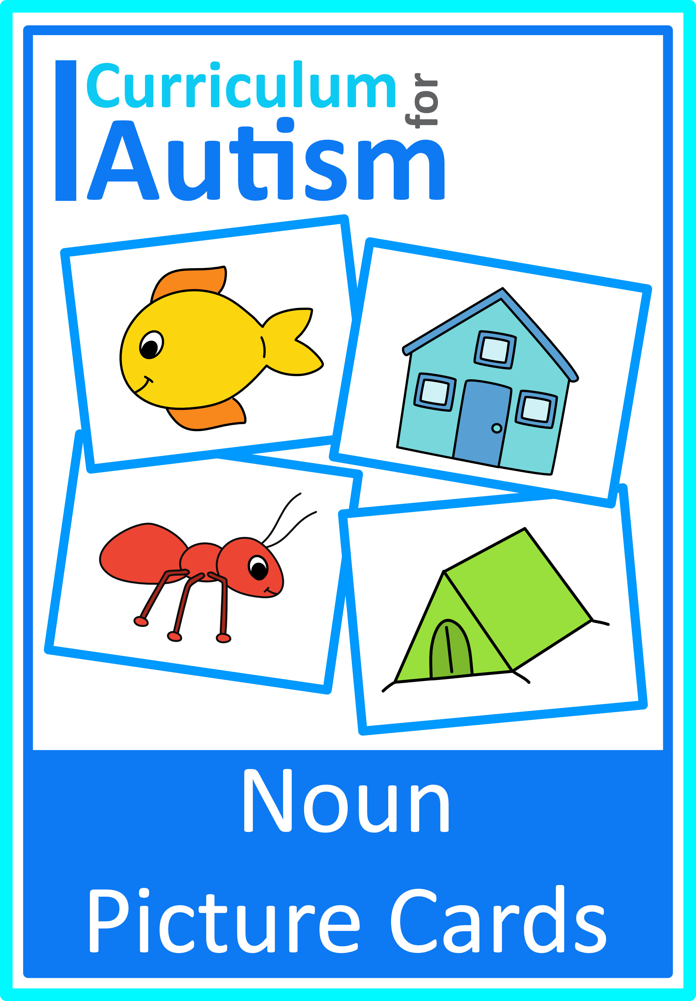 Autism Speech & Language Negation Vocabulary Task Cards Special ...