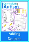 Addition 10-20 Cut Paste Worksheets Autism Special Education Resource ...