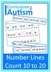 Number Order Sequence 1-20 Interactive Books Autism Special Education ...
