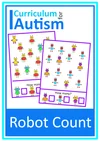 10 Frames Cut Paste Worksheets Autism Special Education CLassroom ...