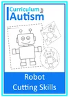Autism Fine Motor Scissor Skills Shapes Worksheets Special Education ...
