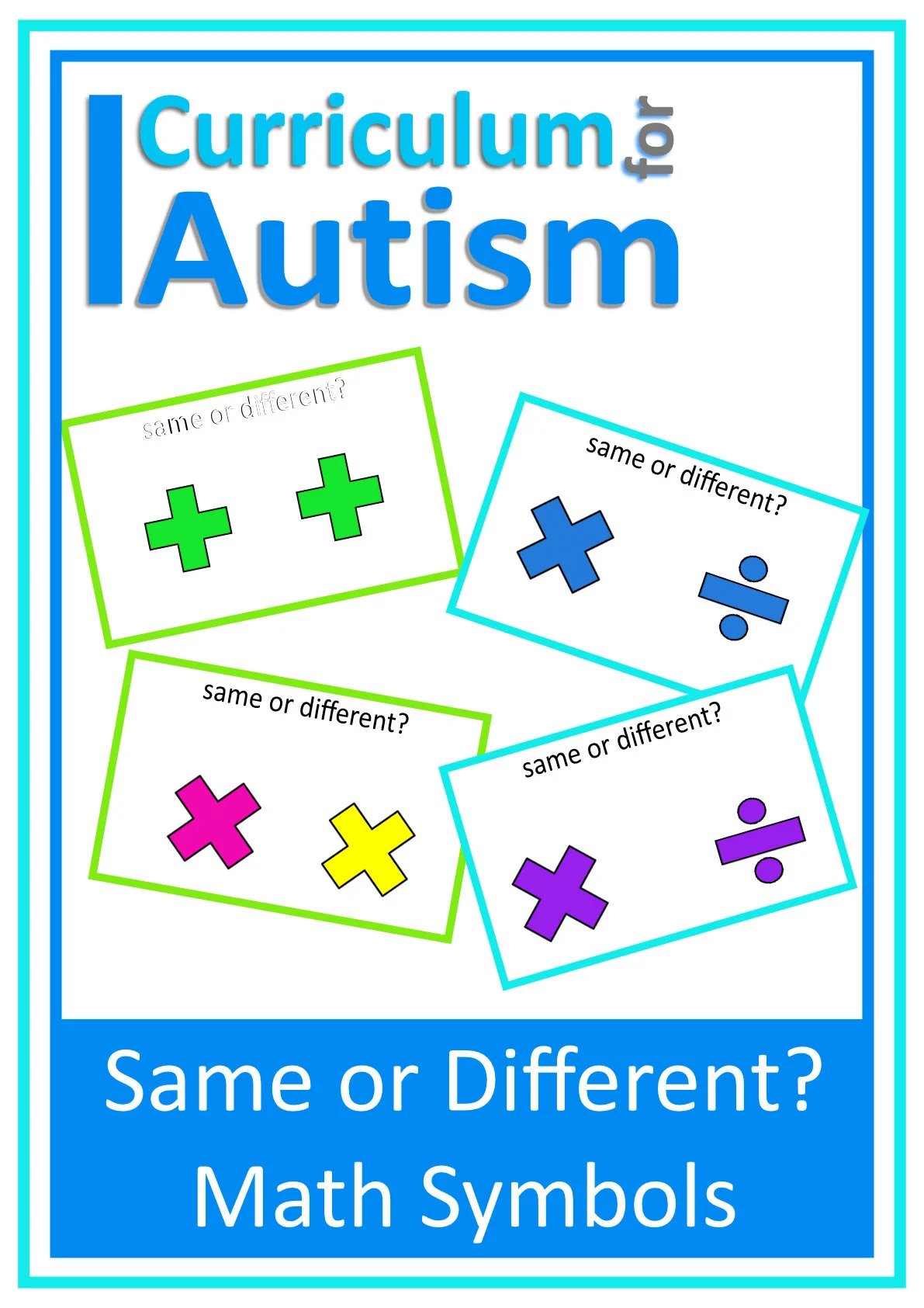 Big or Small Picture Cards Special Education Self Contained Class ...
