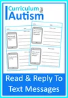 Simple Poems Reading Comprehension Worksheets Autism Special Education ...