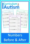 Words for Numbers to 100 Worksheets & Cards Autism Special Education ...