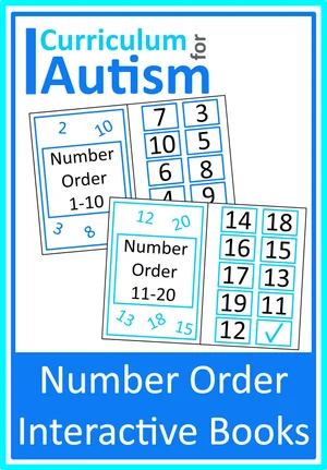 Autism Classroom Number Sequence to 100 Special Education Resource Room ...