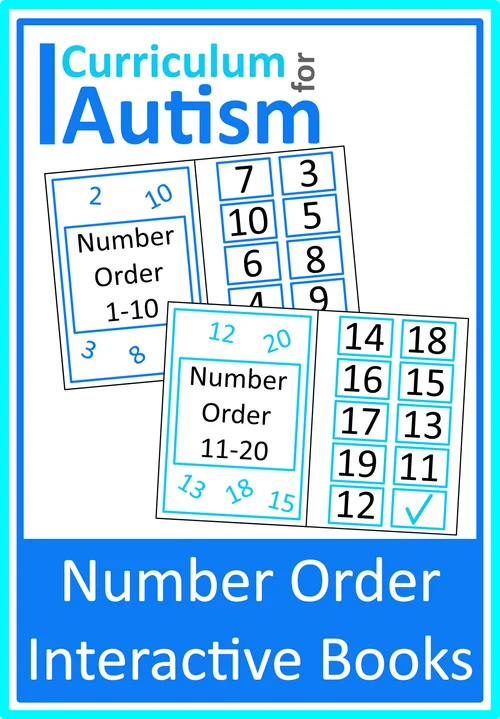 Autism Classroom Number Sequence to 100 Special Education Resource Room ...