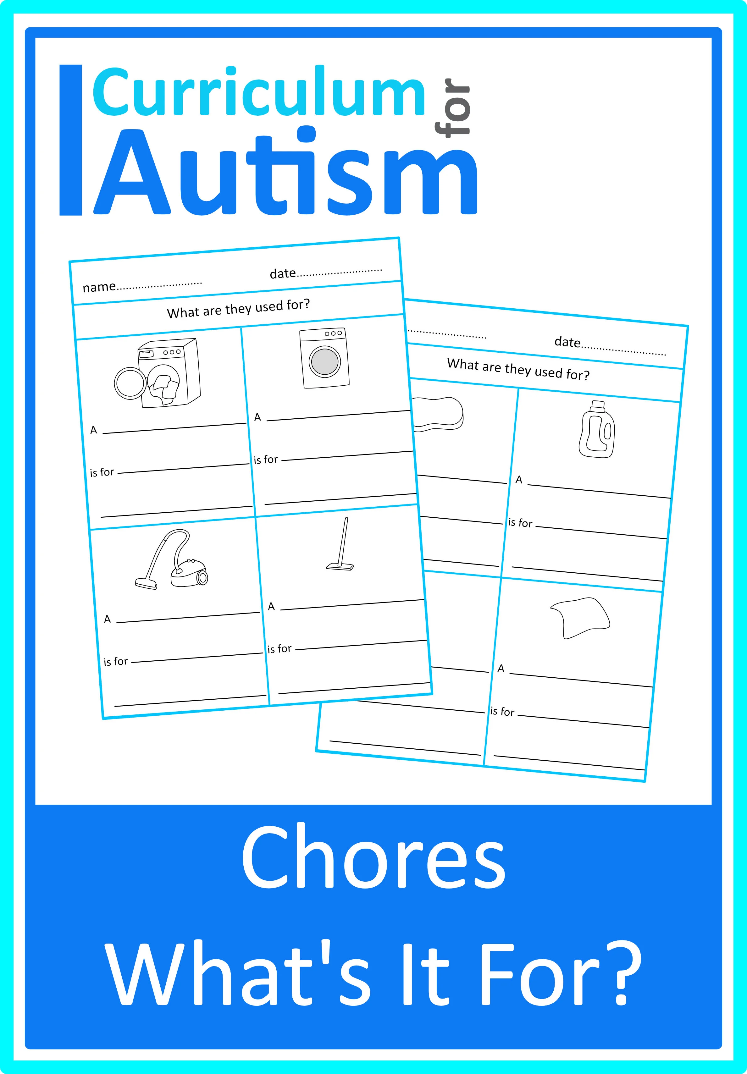 Autism Speech & Language Adjectives Activities Special Education ...