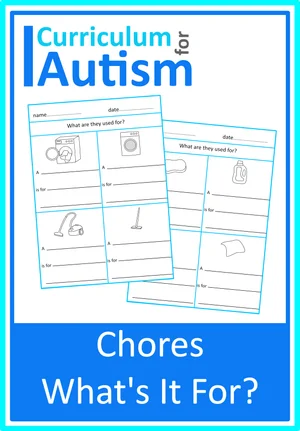 Functional Vocabulary Kitchen Items Yes No Clip Cards Autism Special ...