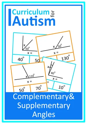 Naming Types of Angles Worksheets Autism Special Education Resource ...