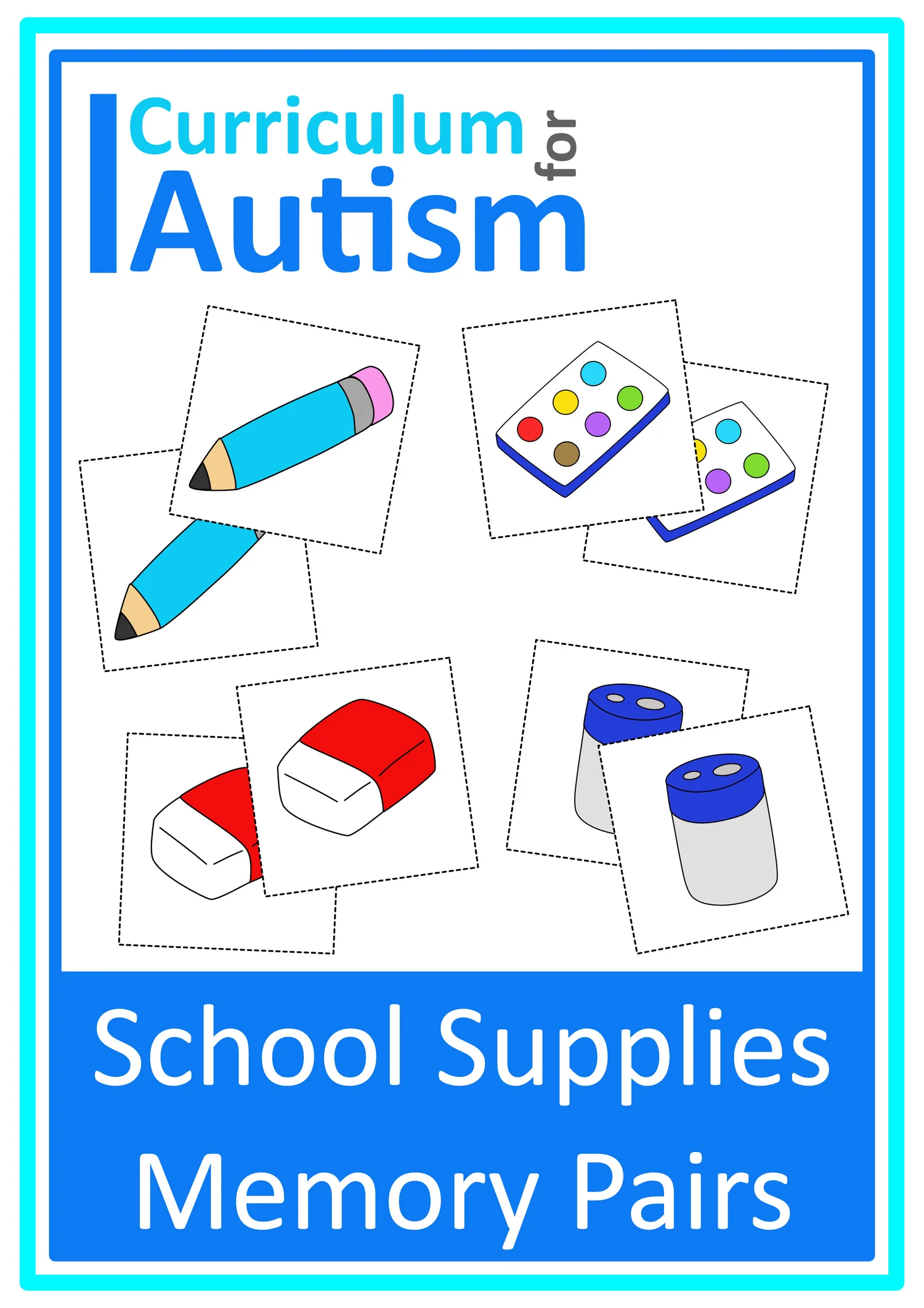 Autism Speech Functional Vocabulary Life Skills Chores Memory Pairs ...