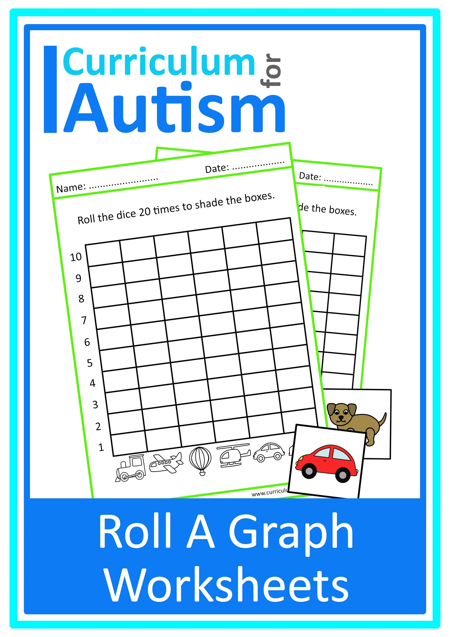 Picture Bar Graph Worksheets Autism Special Education Resource Room ...