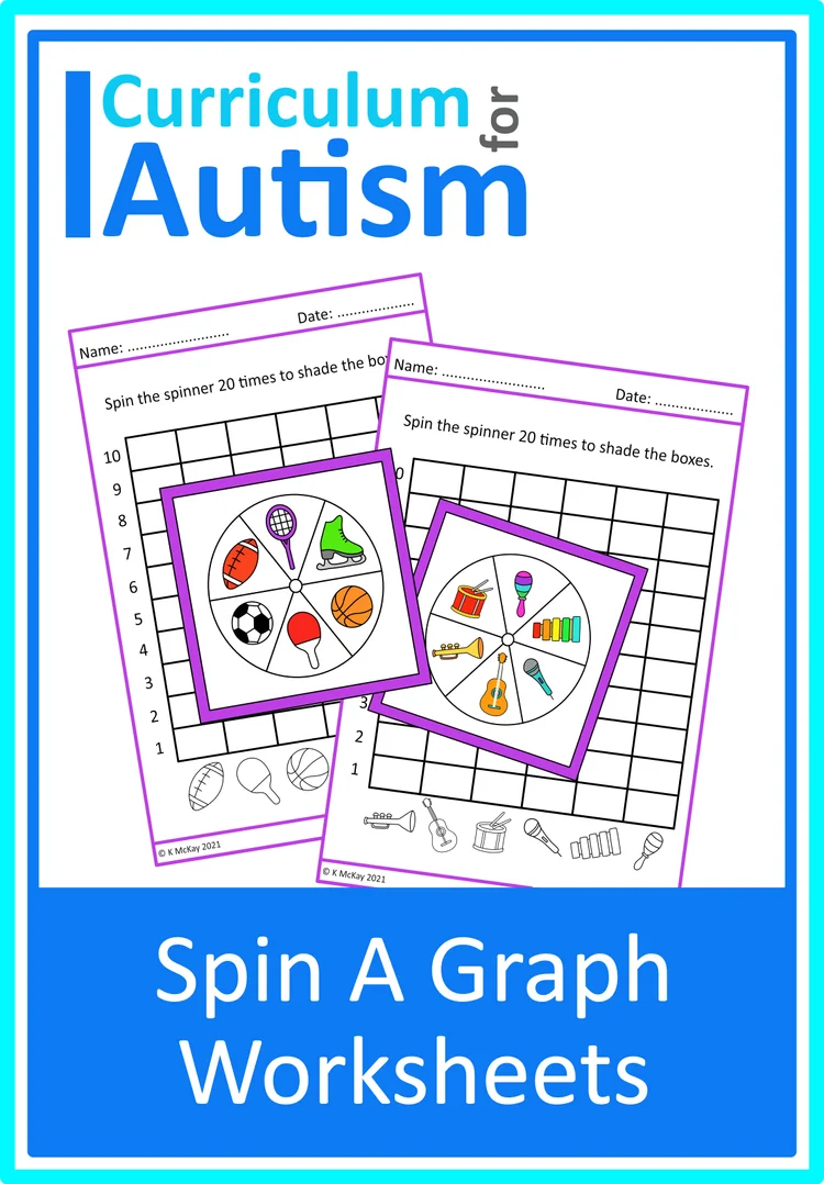 Bar Graph & Pictograph Worksheets Autism Special Education Resource ...