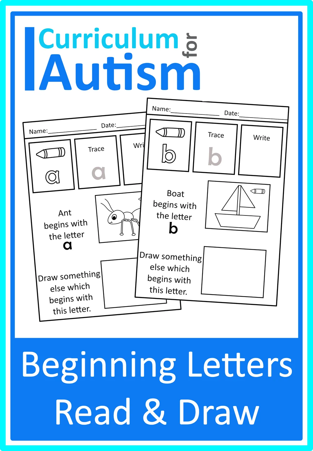 Autism Language & Literacy Skills resources for special education ...