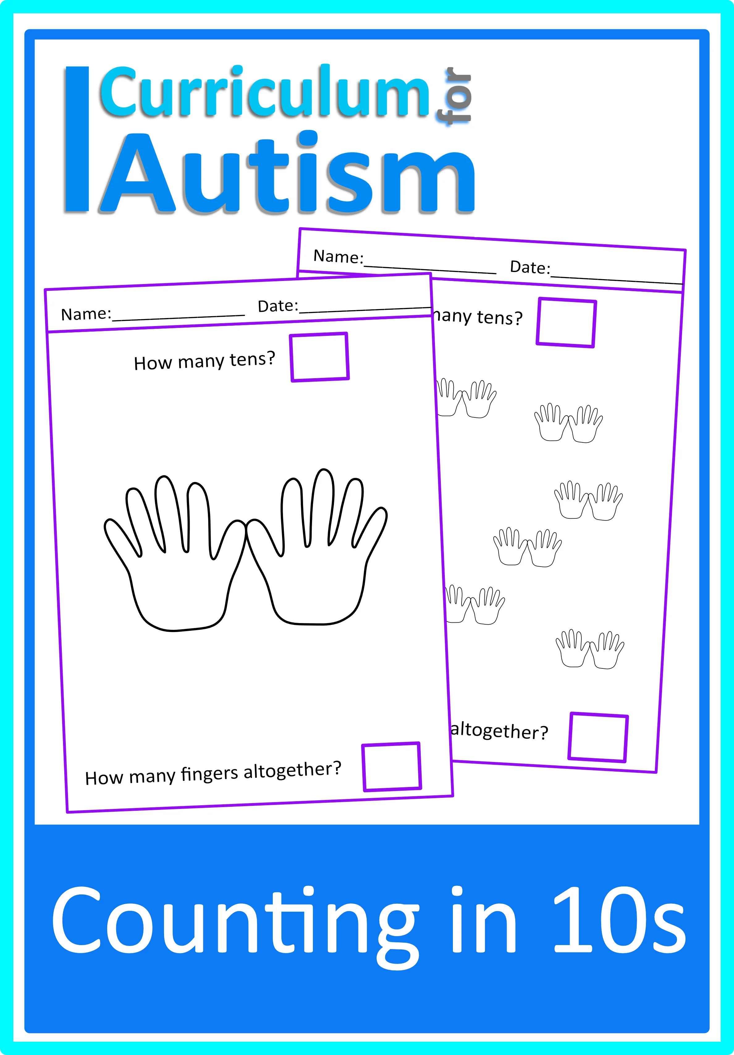 Multiplication Facts Times Tables Cards Autism Special Education ...