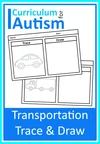 Reading & Following Directions Drawing Worksheets Autism Special Ed ...