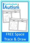 Autism Fine Motor Skills Trace Draw Shapes Activity Special Education ...