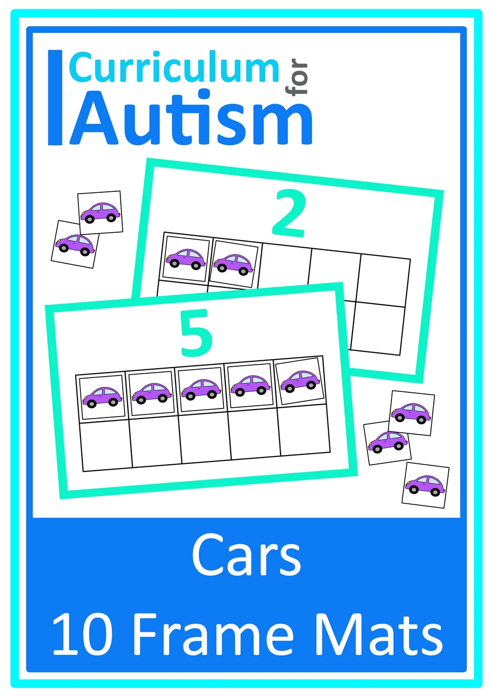 Count to 20 Spring Theme Cards 1-to-1 Correspondence Autism Special ...