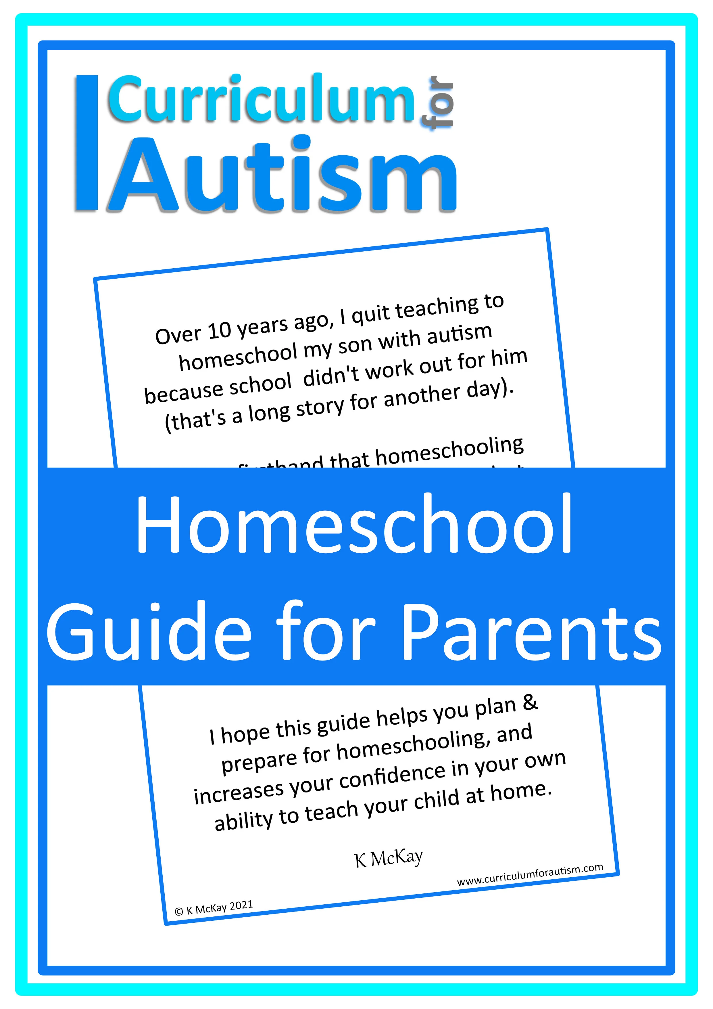 Autism Homeschool Parent Planners, Printable Record Keeping Resources ...