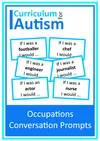 Autism Speech & Language Conversation Prompt Cards Getting To Know Knew ...