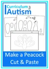 Simple Butterfly Cut & Paste Craft Activity Autism Special Education ...