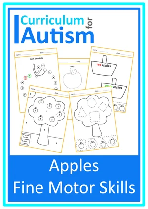 Simple Dot to Dot Numbers Worksheets Autism Special Education Classroom ...