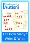 Autism & Special Education Math Worksheets, Cards & Activities for ...
