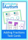Large Print Fractions of Whole Numbers Worksheets Autism Special ...