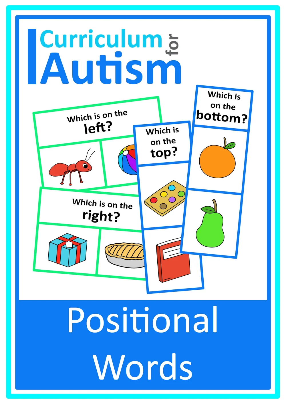 Autism Speech & Language Negation Vocabulary Task Cards Special ...
