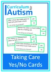 Autism Life Skill Self Control Scenarios Cards & Worksheets Special ...