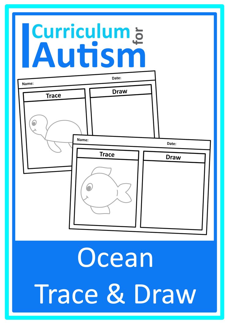 Science Equipment Tracing & Drawing Fine Motor Pencil Skills Worksheets ...