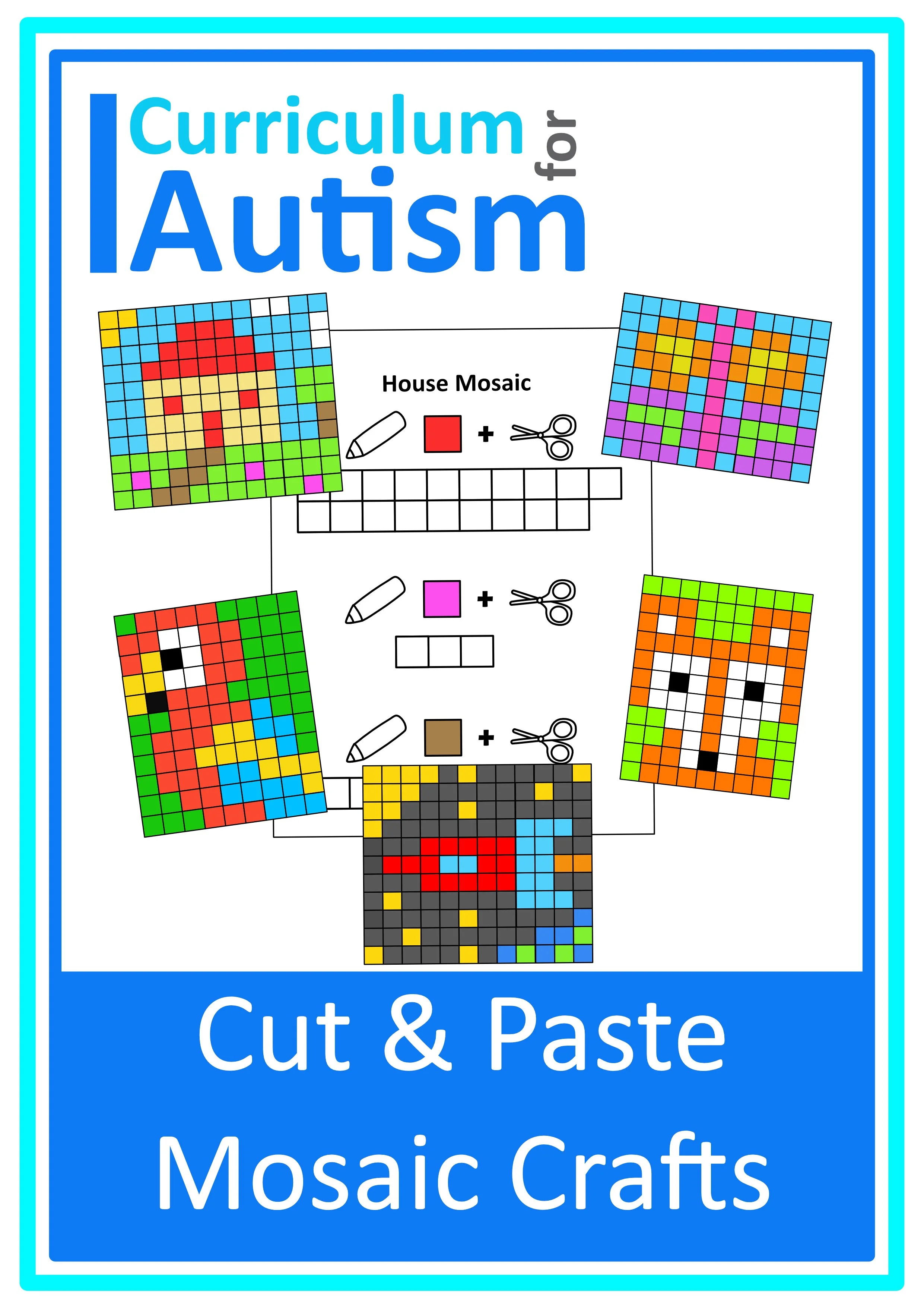 Cut & Paste Design a Robot Craft Activity Autism Fine Motor Skills ...