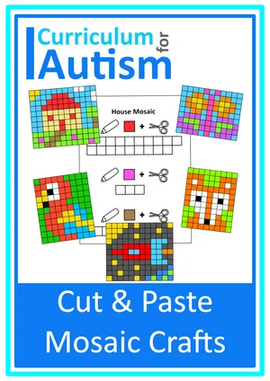 Cut & Paste Design a Robot Craft Activity Autism Fine Motor Skills ...