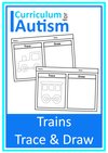 Trace & Draw Animal Faces Worksheets Autism Special Education Classroom ...