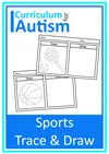 Learning To Draw Christmas Theme Worksheets Autism Special Education ...