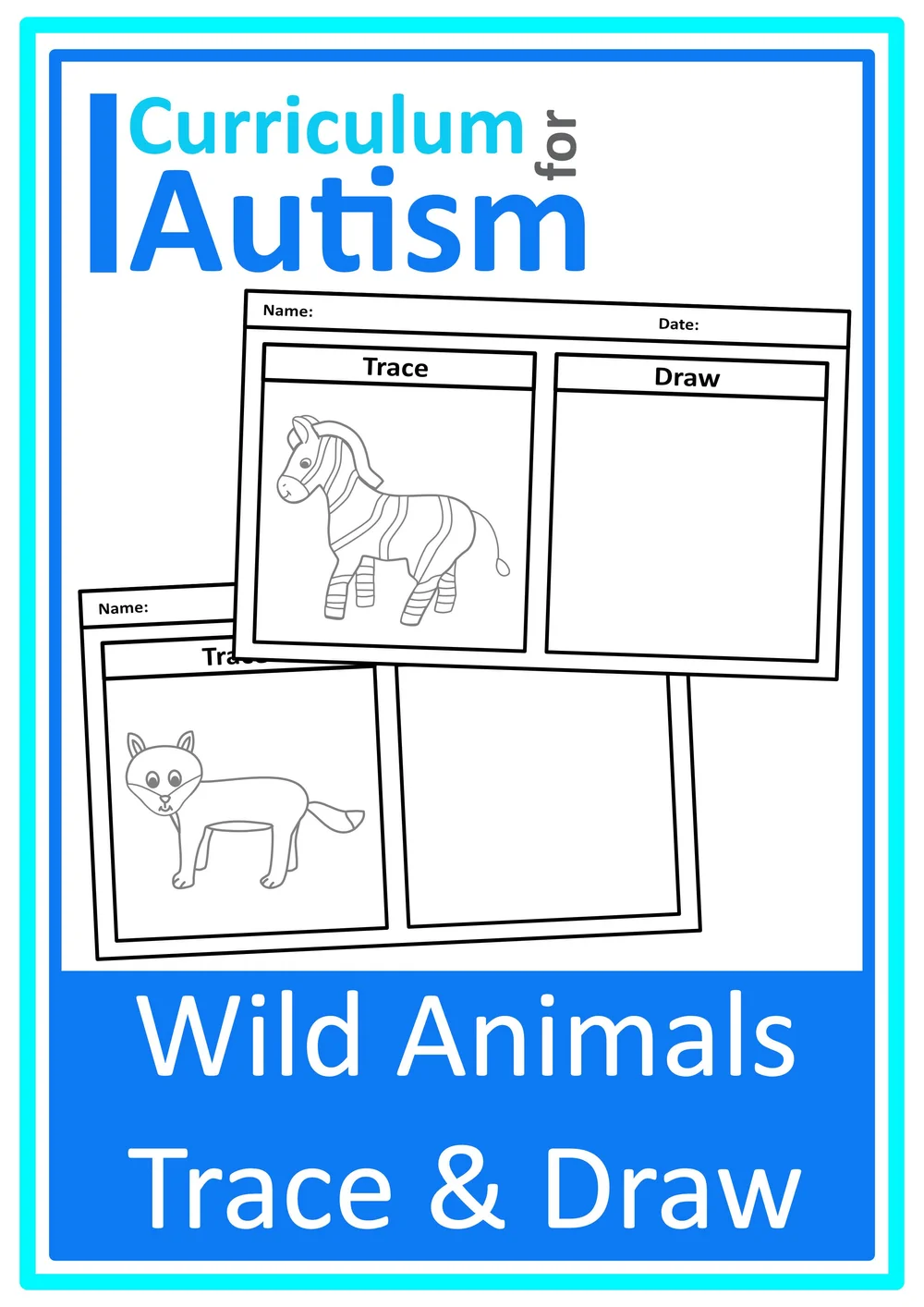 Insects Directed Drawing Worksheets Autism Special Education Classroom ...
