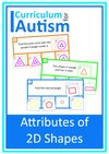 3D Shapes Interactive Book Autism Special Education Resource Room ...