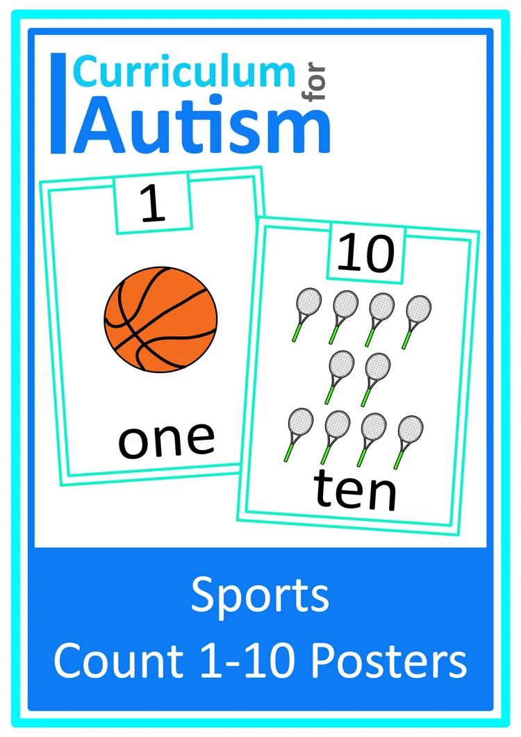 Printable Math Activities for students with autism & special education ...