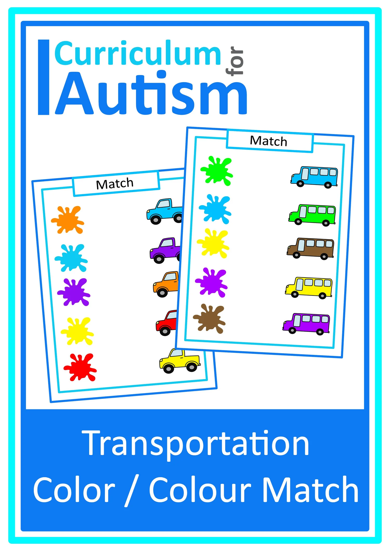 Autism Speech & Language Identical Picture Match Task Cards Dinosaur ...
