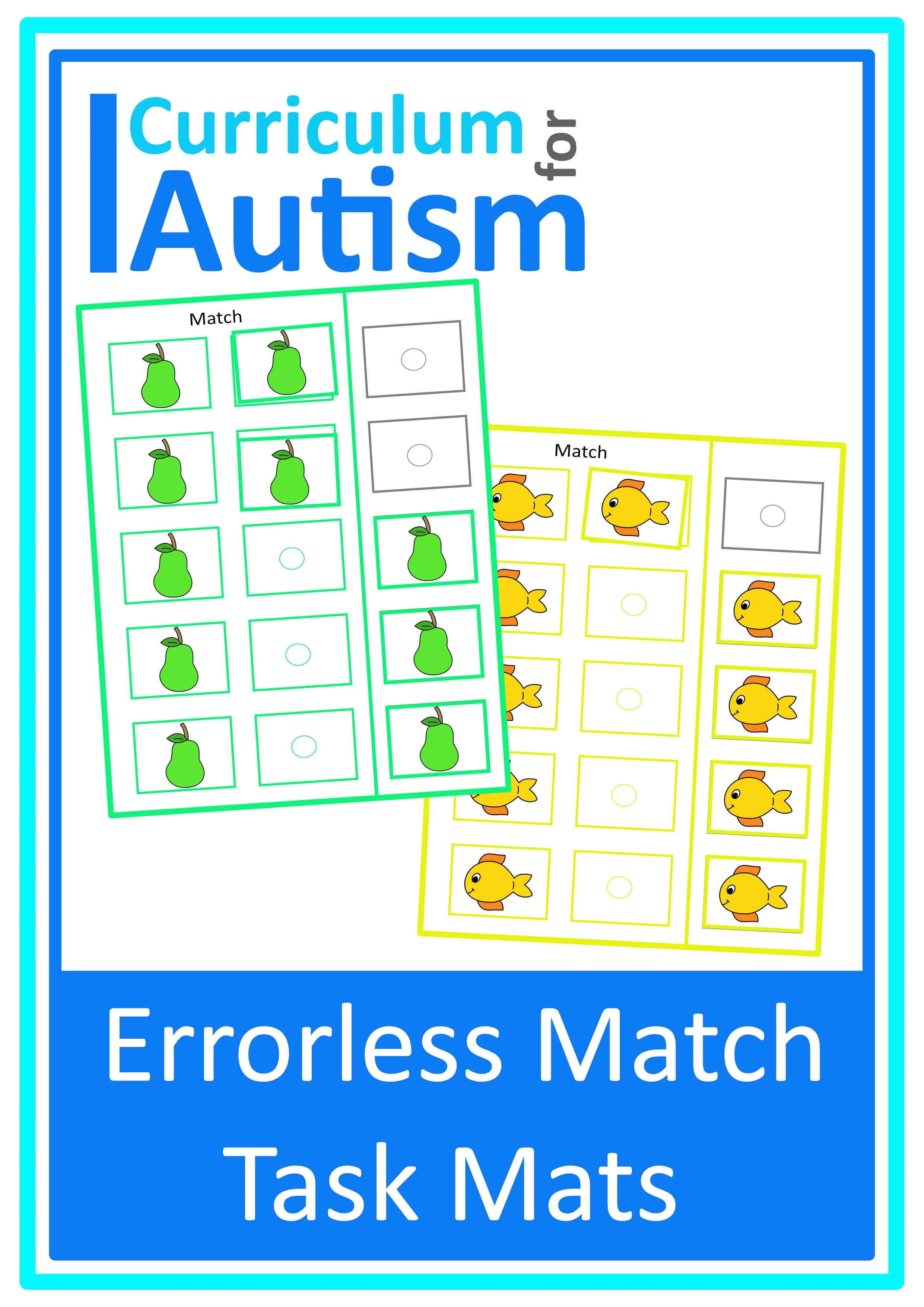 Errorless Learning Color Matching Put On Independent Task Autism ...