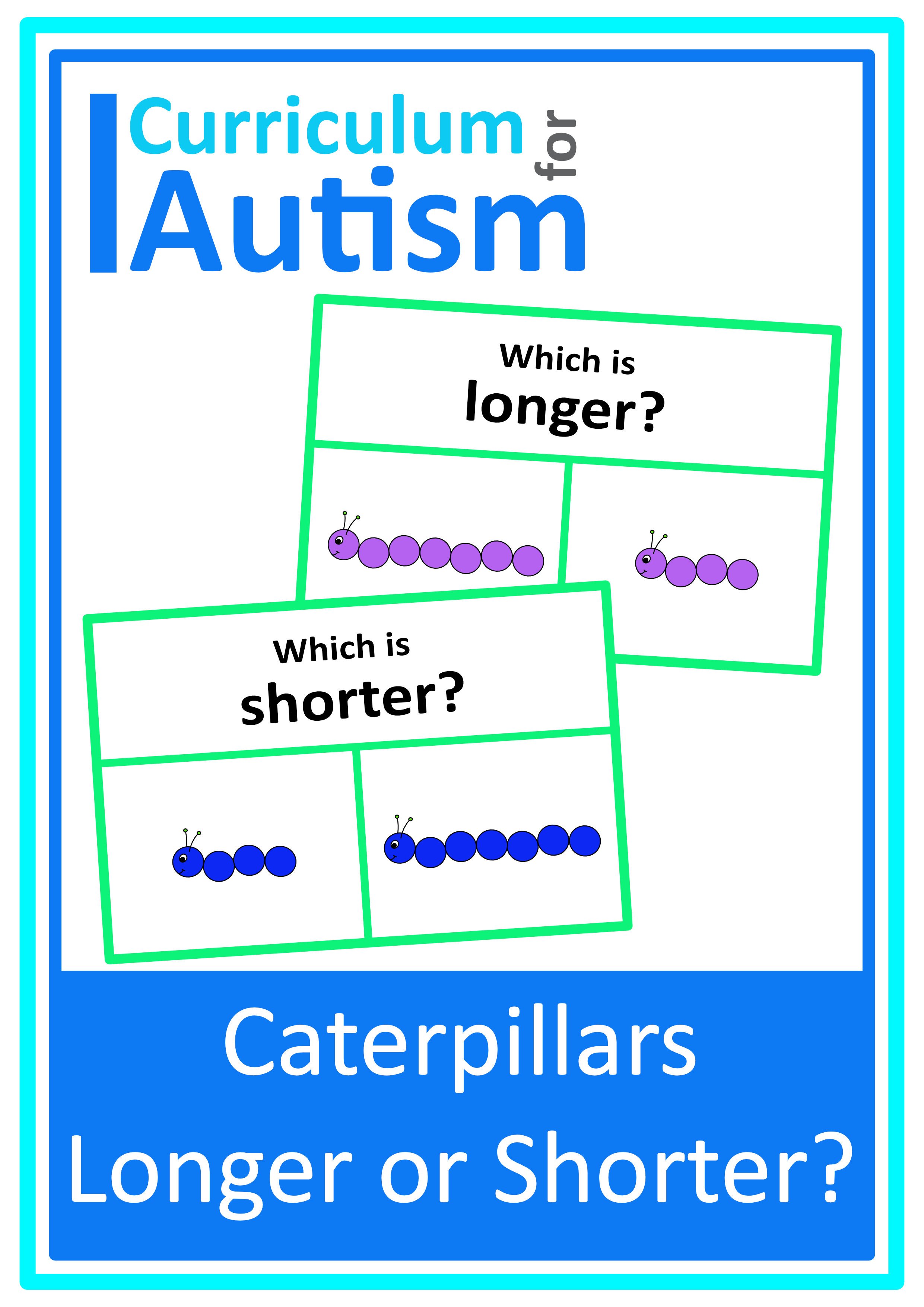 Heavier Or Lighter Introduction To Measurement Clip Cards Autism ...